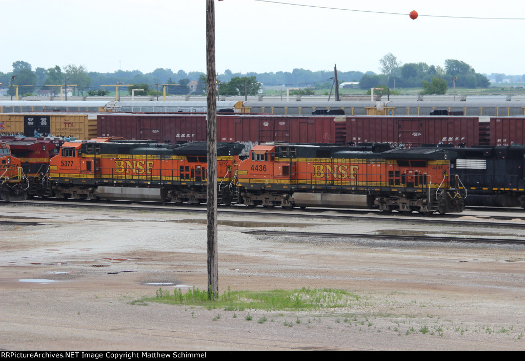 BNSF 5377 & BNSF 4436
